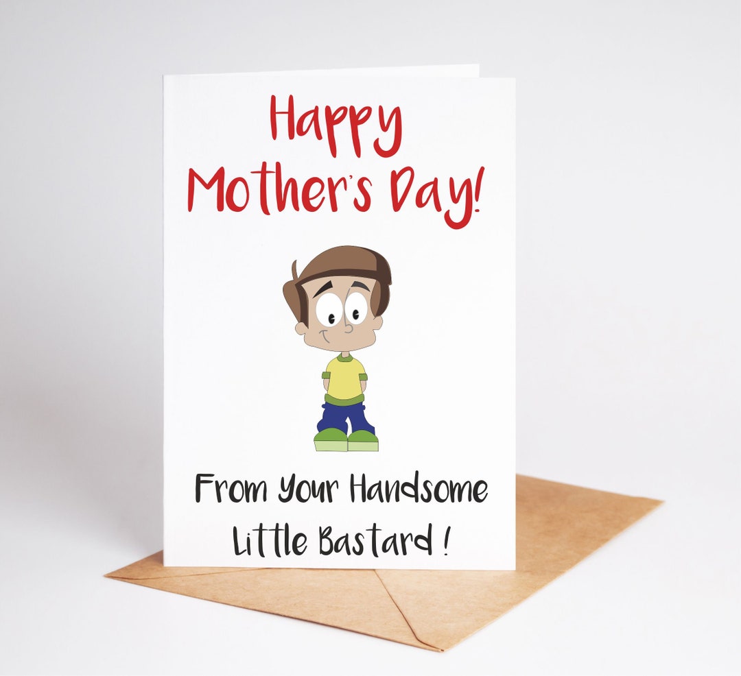 Funny Mothers Day Card Mum Mother Rude Card BC666 - Etsy