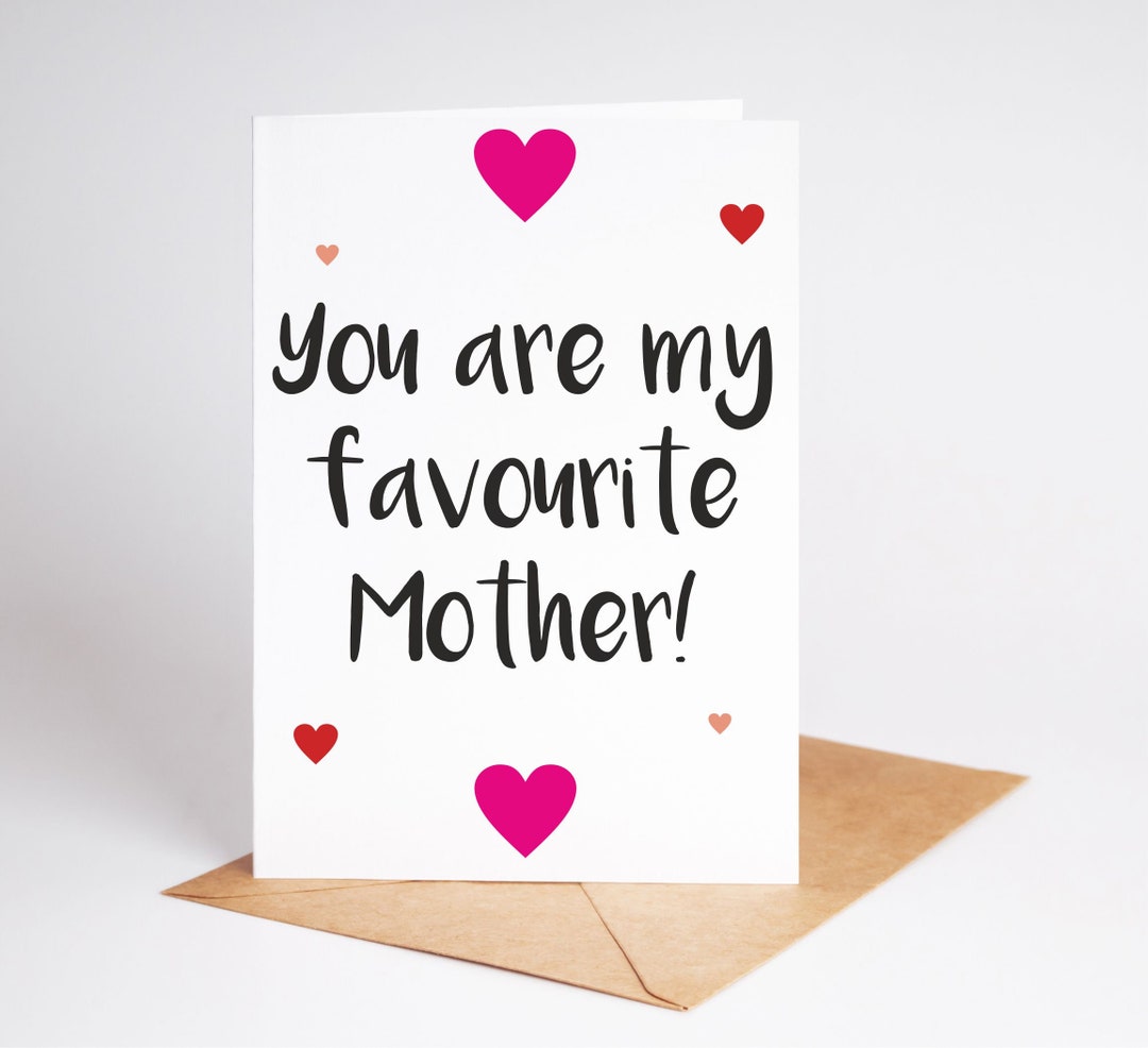 Funny Mothers Day Card Mum Mother Rude Card BC689 - Etsy