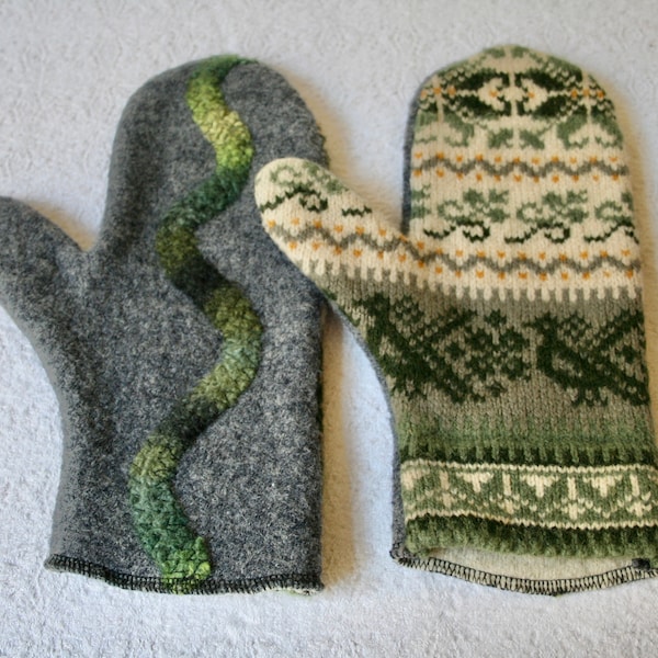 Scandinavian Mittens - Etsy