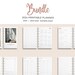 2024 Printable Planner Insert Bundle Half Letter Discbound Planner ...