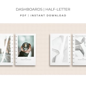 2024 Printable Planner Insert Bundle Half Letter Discbound Planner ...