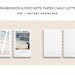 2024 Printable Planner Insert Bundle Half Letter Discbound Planner ...