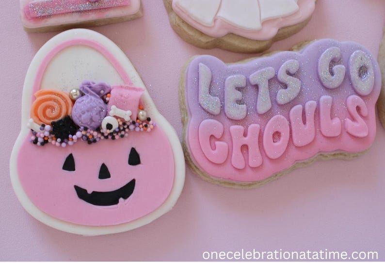 Lets Go Ghouls Halloween Cookies, Halloween Cookies, Halloween Party ...