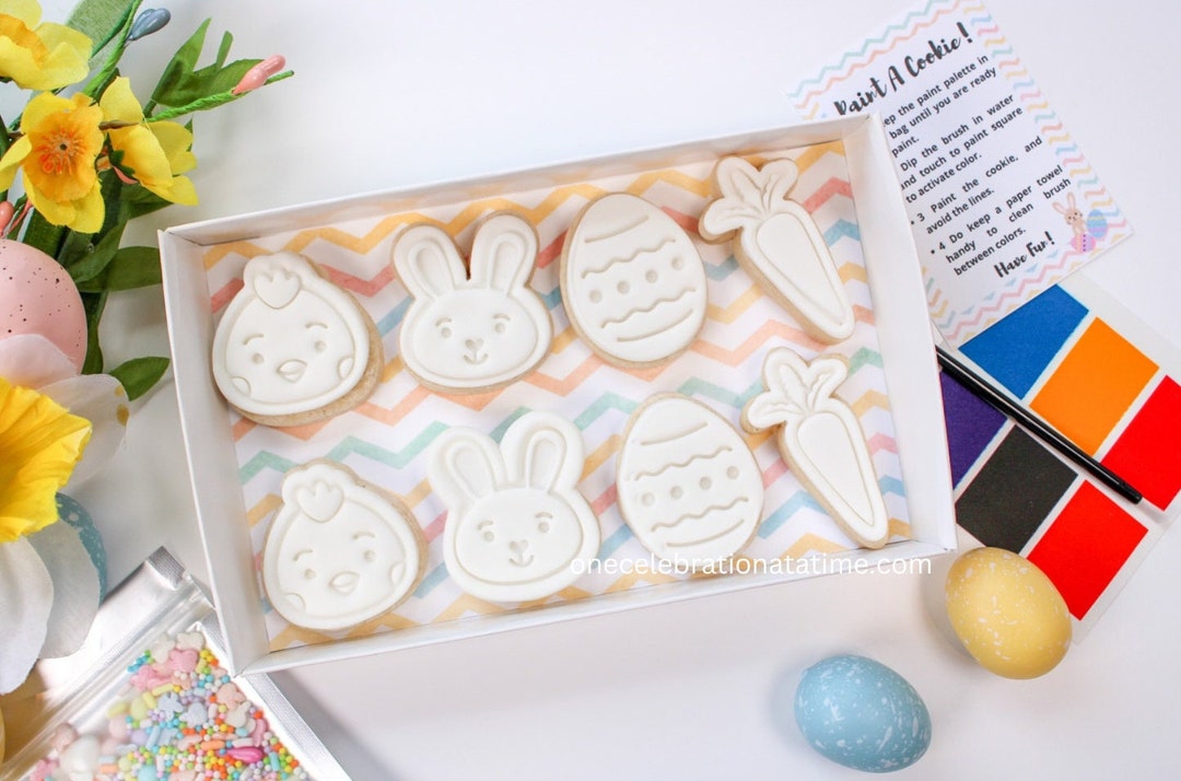 Mini Easter Cookies, Easter PYO Packs, Easter PYO Gift Sets, Easter Cookie Sets, PYO Cookie Sets ...