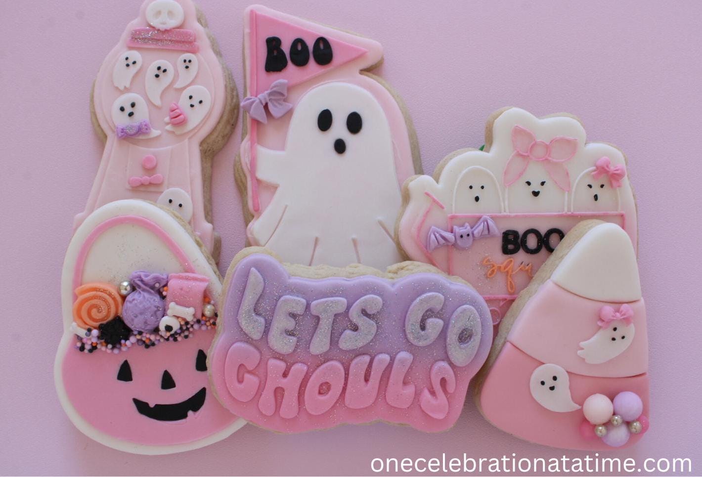 Lets Go Ghouls Halloween Cookies, Halloween Cookies, Halloween Party ...
