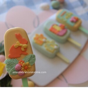 Easter Cakesicles, Cakesicles, Cake Pops, Easter Gifts, Easter Treat ...