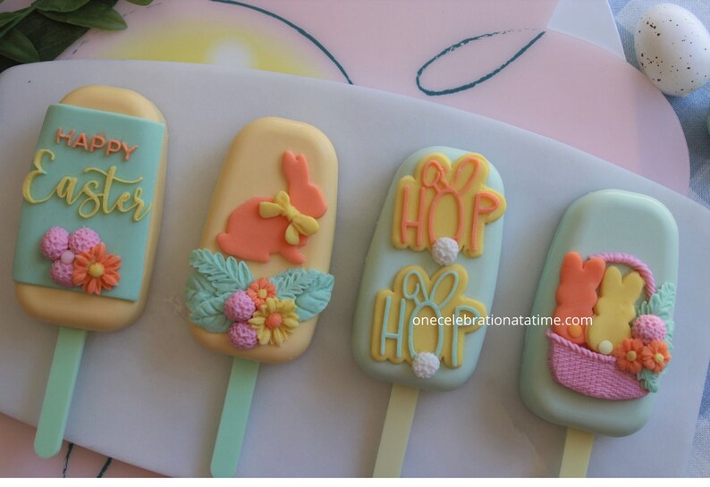 Easter Cakesicles, Cakesicles, Cake Pops, Easter Gifts, Easter Treat ...