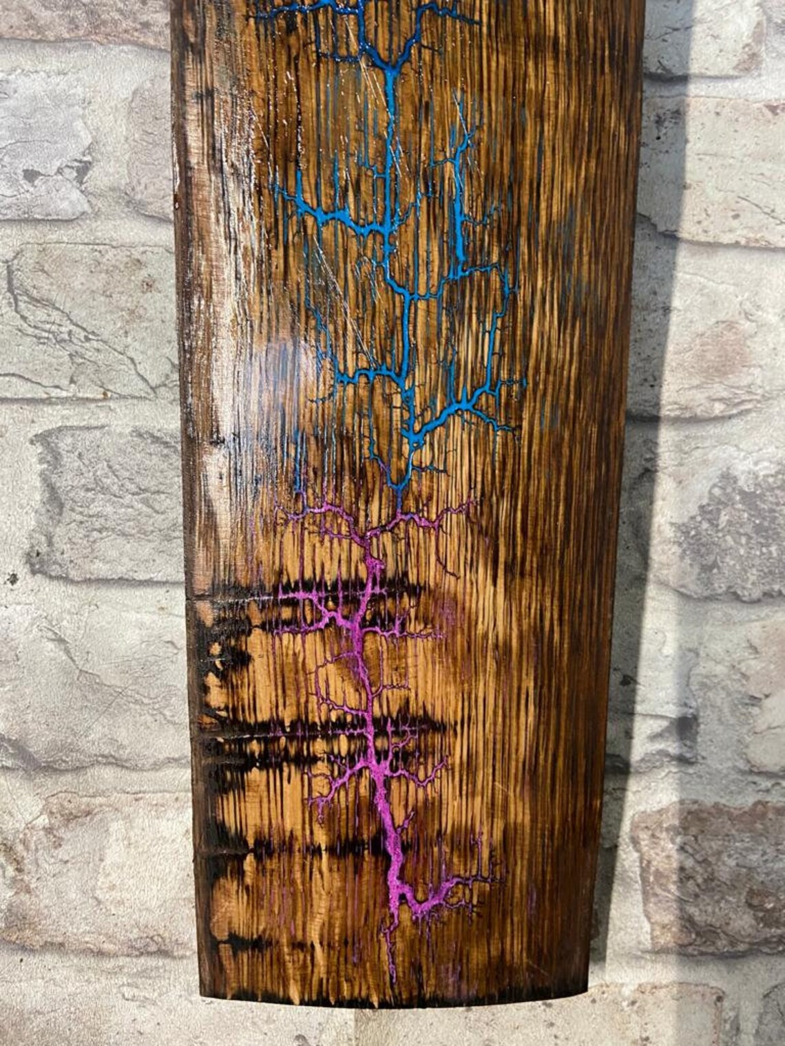 Oak Whiskey Stave Rainbow Clock of Respect - Etsy