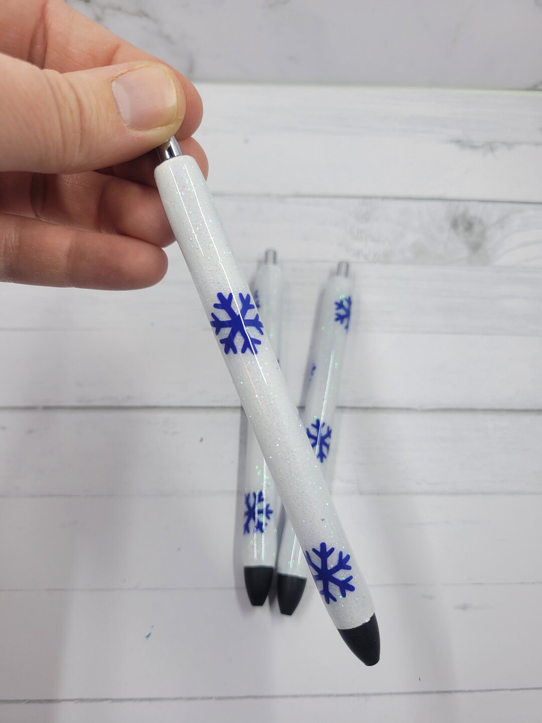 Resin Snowflake Pen, Glitter Pen, Inkjoy Pen, Resin, Pen, Papermate Ink ...