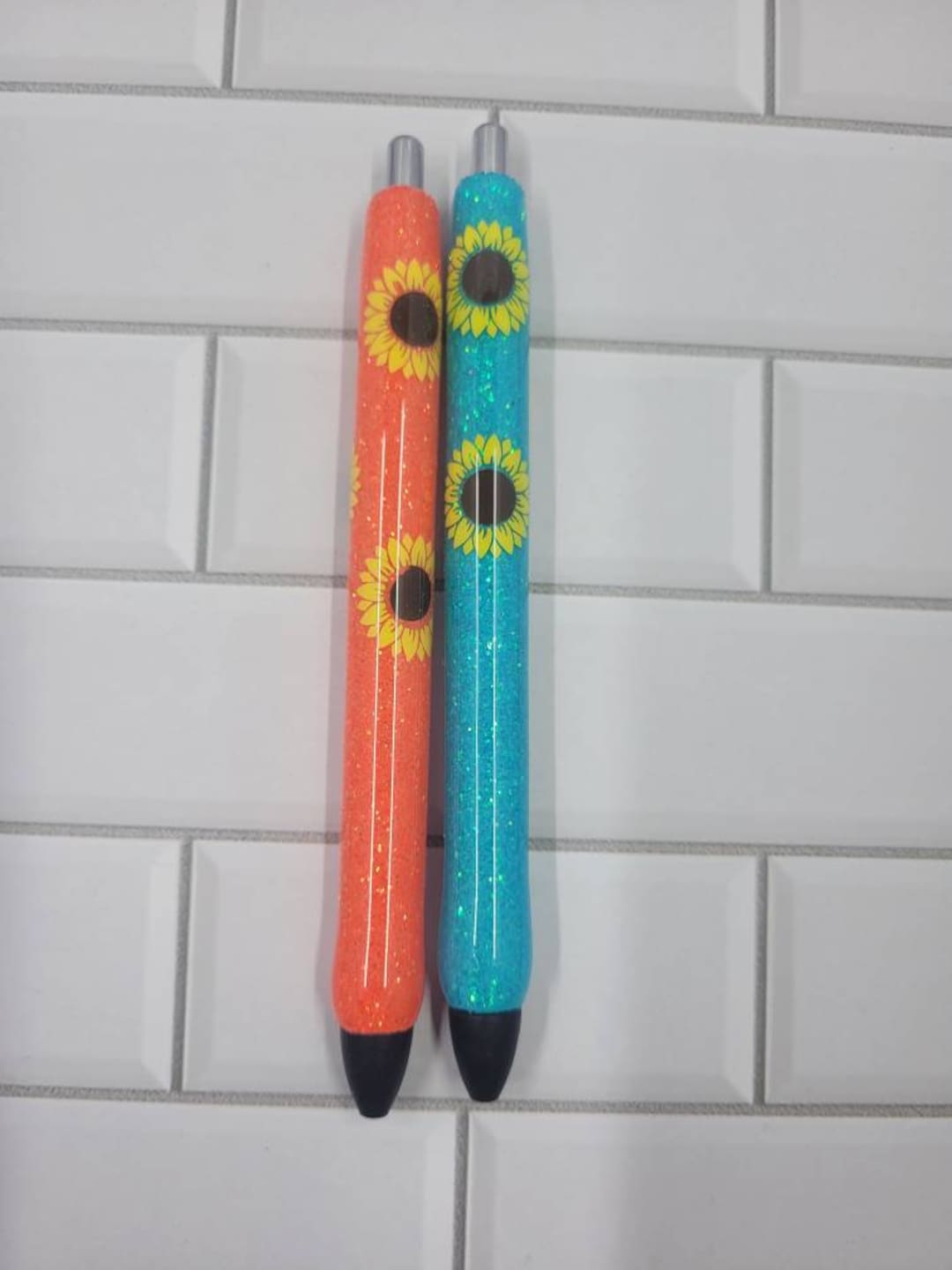 Summer Pen, Resin Pen, Sunflower Pen, Daisy Pens, Refillable Pen ...