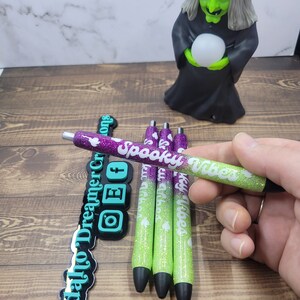 Resin Pens, Epoxy Pens, Custom Pens, Personalized Pens, Halloween Pens ...