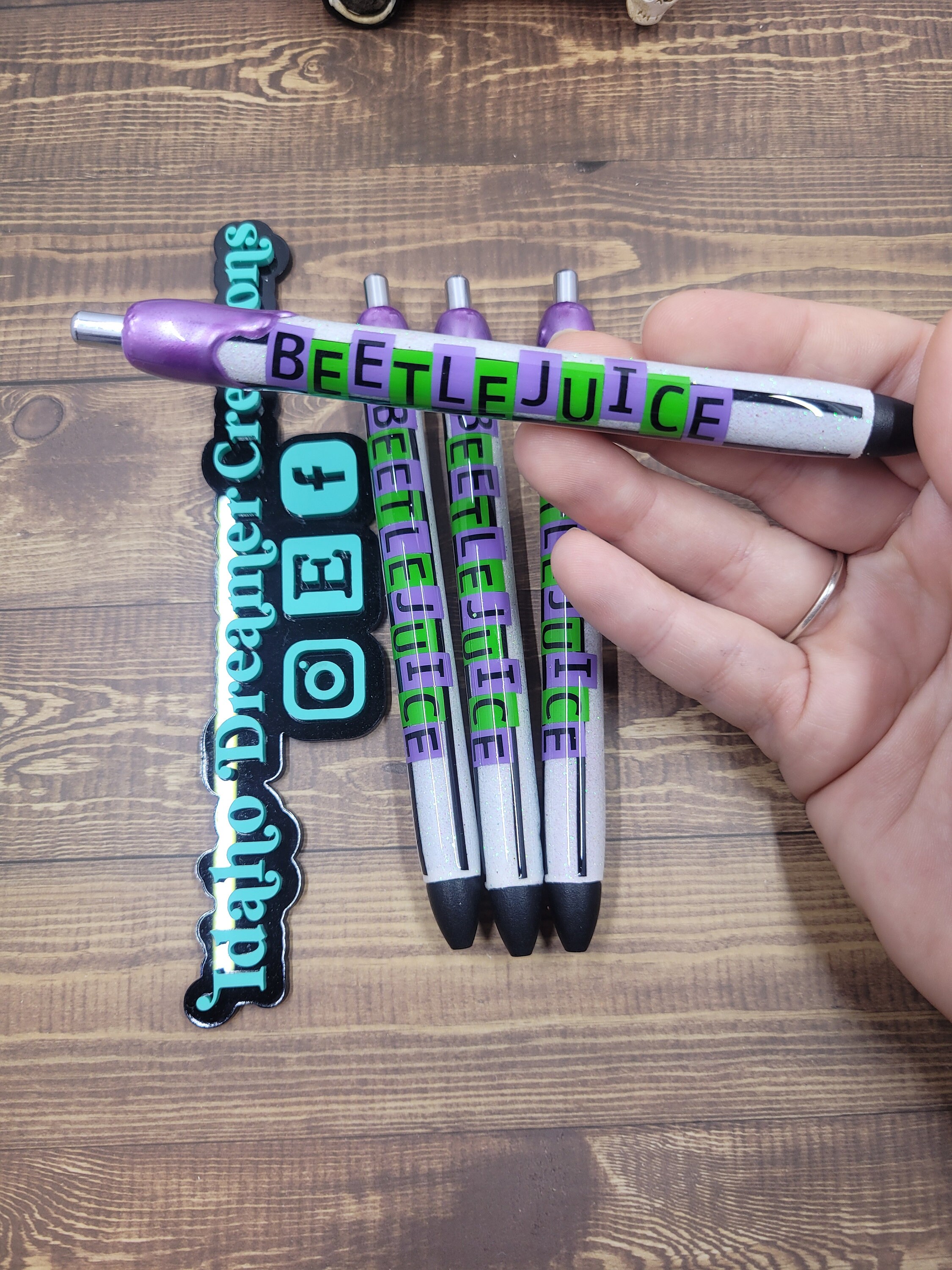 Resin Pens, Epoxy Pens, Custom Pens, Personalized Pens, Halloween Pens ...