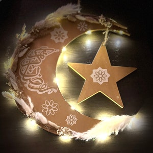 Ramadan Decoration Ramadan Decor Ramadan Crescent Ramadan Light Moon ...