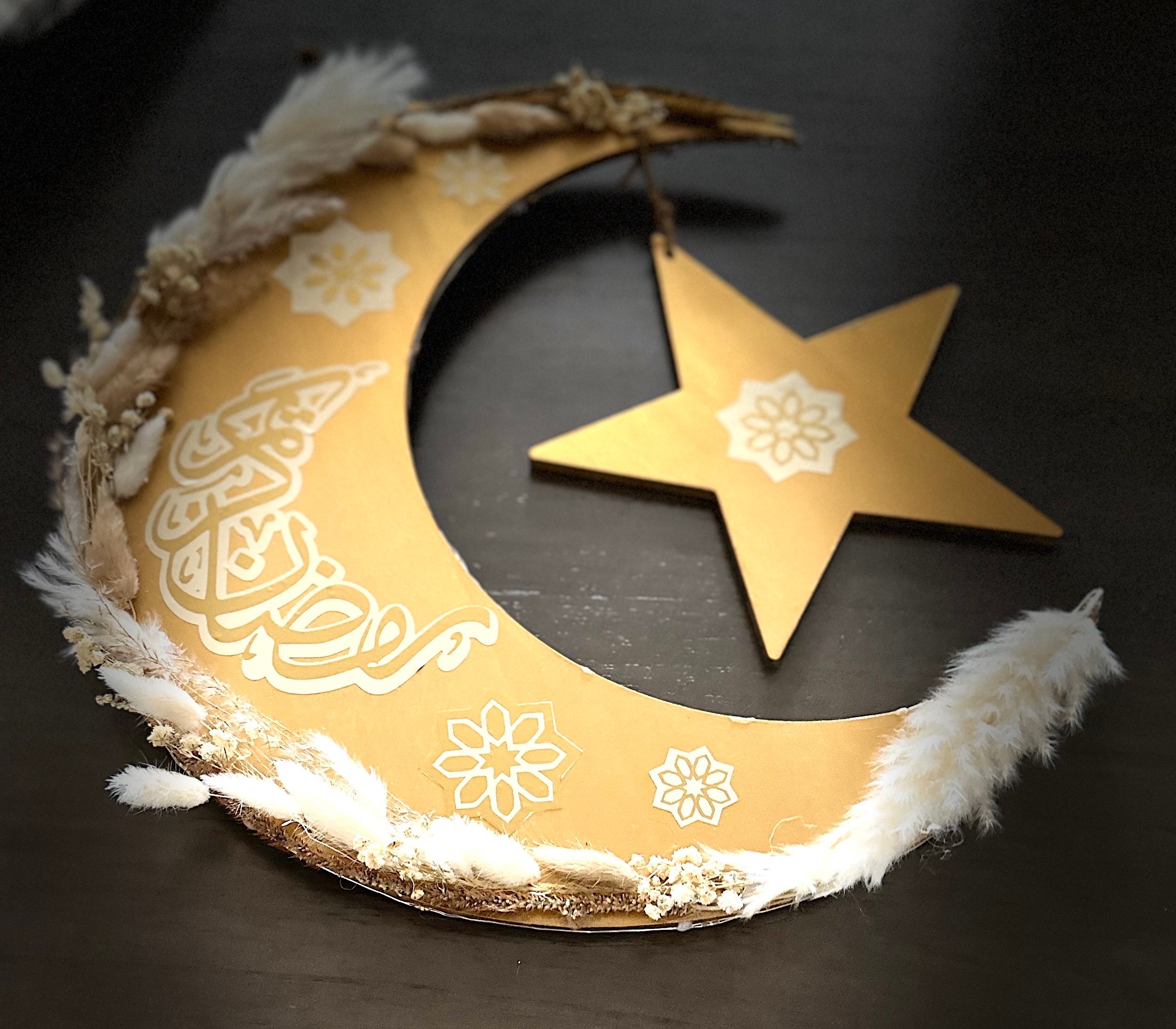 Ramadan Decoration Ramadan Decor Ramadan Crescent Ramadan Light Moon ...