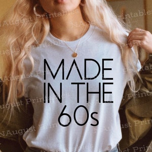 Made in the 60s SVG Birthday Decade Design for Use in Cutting Machines ...