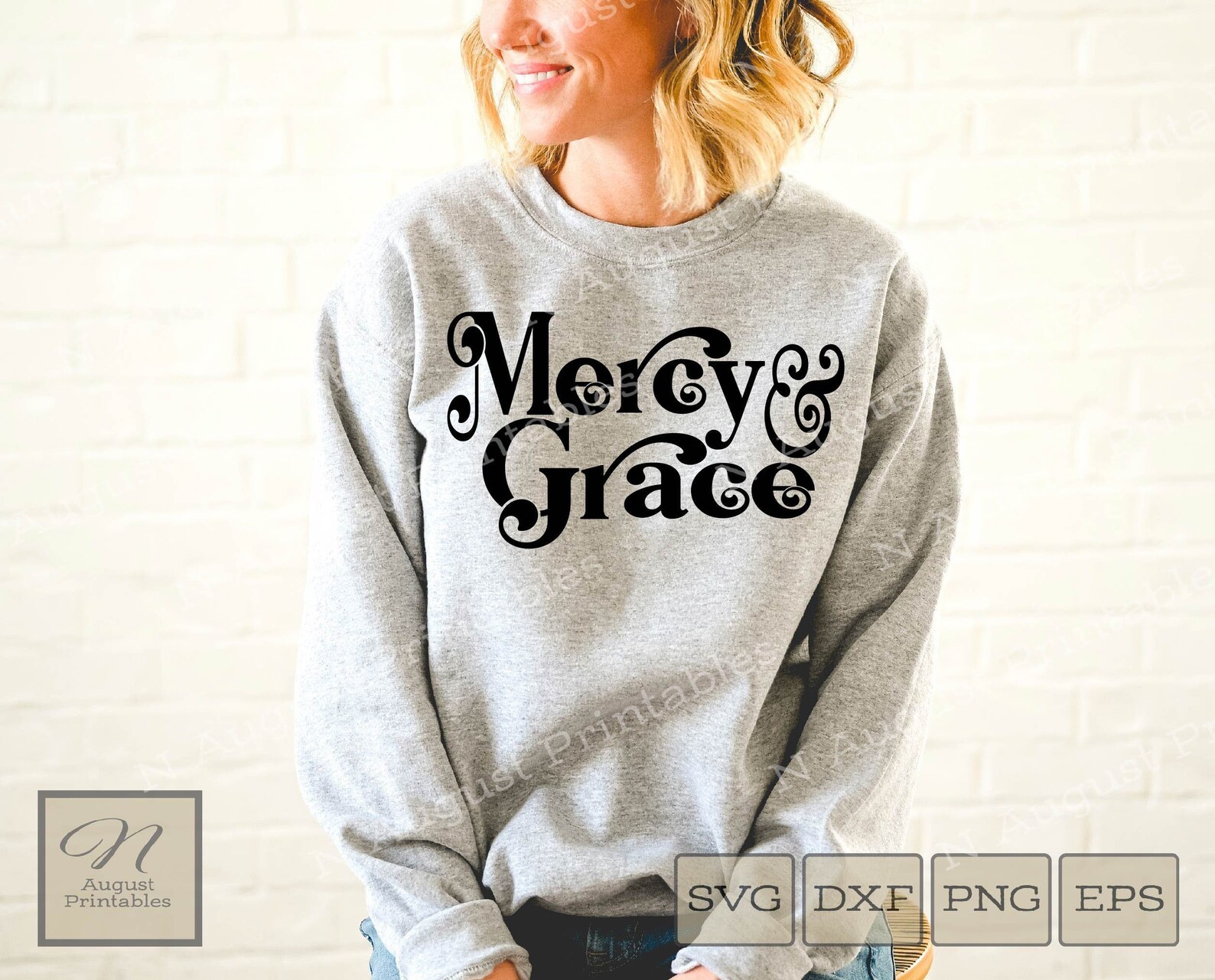 Mercy and Grace SVG - Scripture Based SVG for Use With Cutting Machines ...