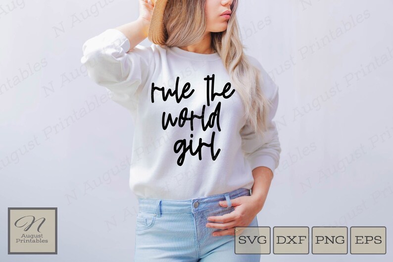 Girl's Rule SVG Teen SVG Empowerment SVG Feminist - Etsy
