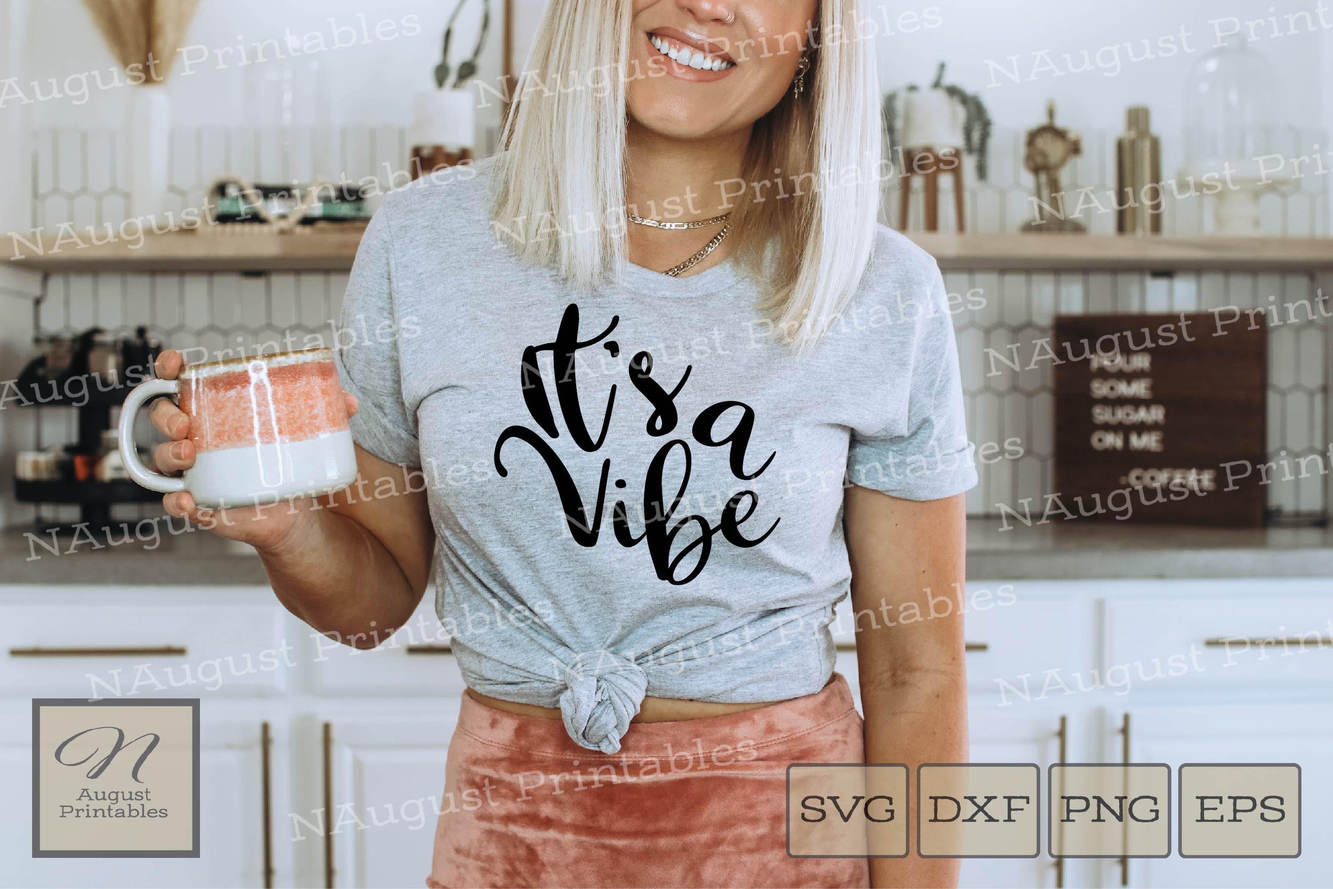 It's a Vibe SVG Trendy Saying SVG for Use in Cutting Machines PNG Included - Etsy