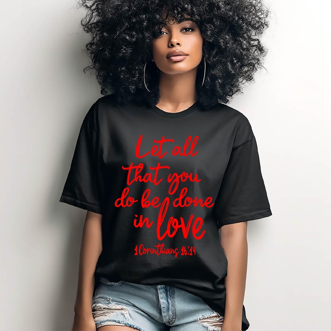 Love Bible Verse SVG, Christian Design (digital Download) - Etsy