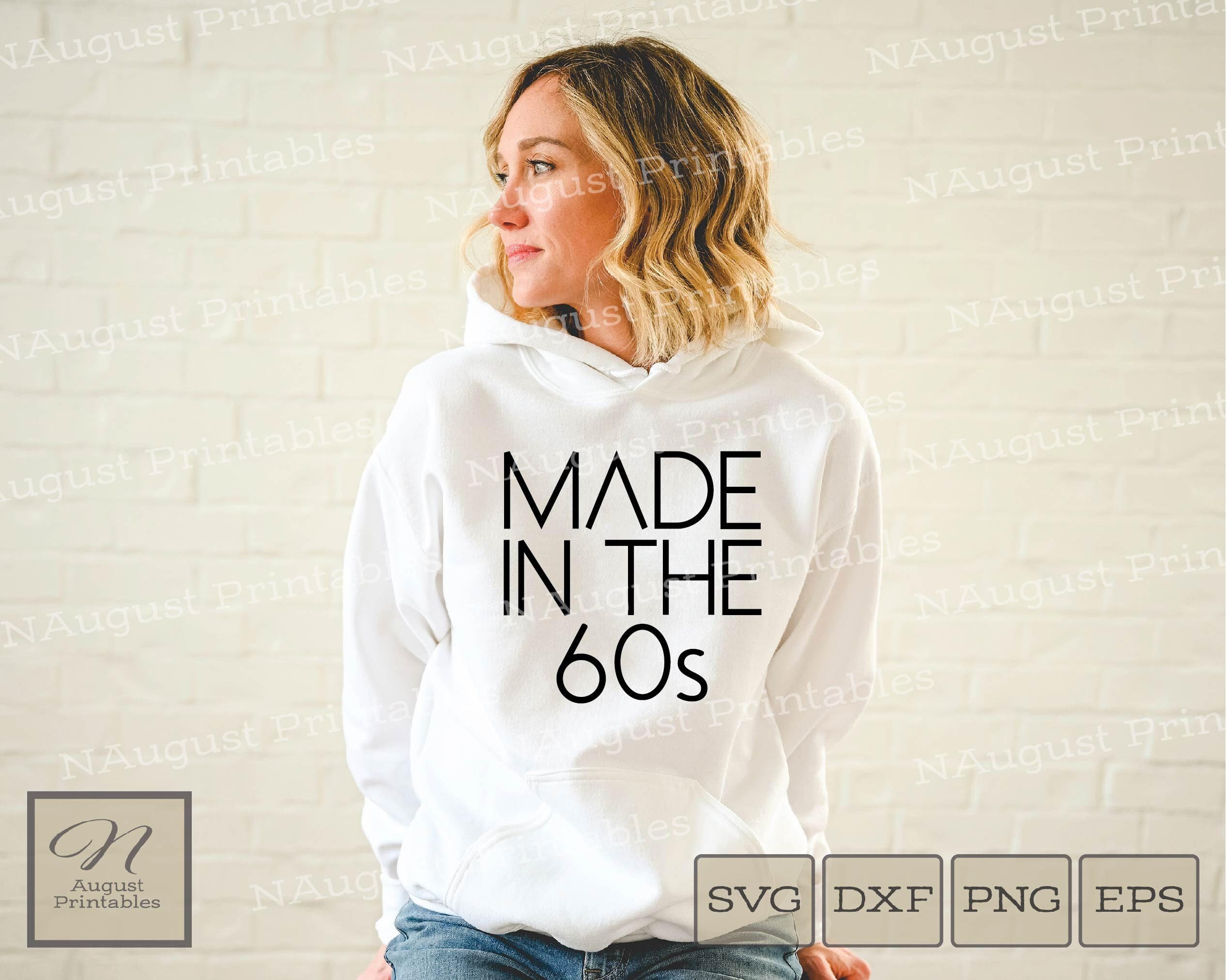 Made in the 60s SVG Birthday Decade Design for Use in - Etsy