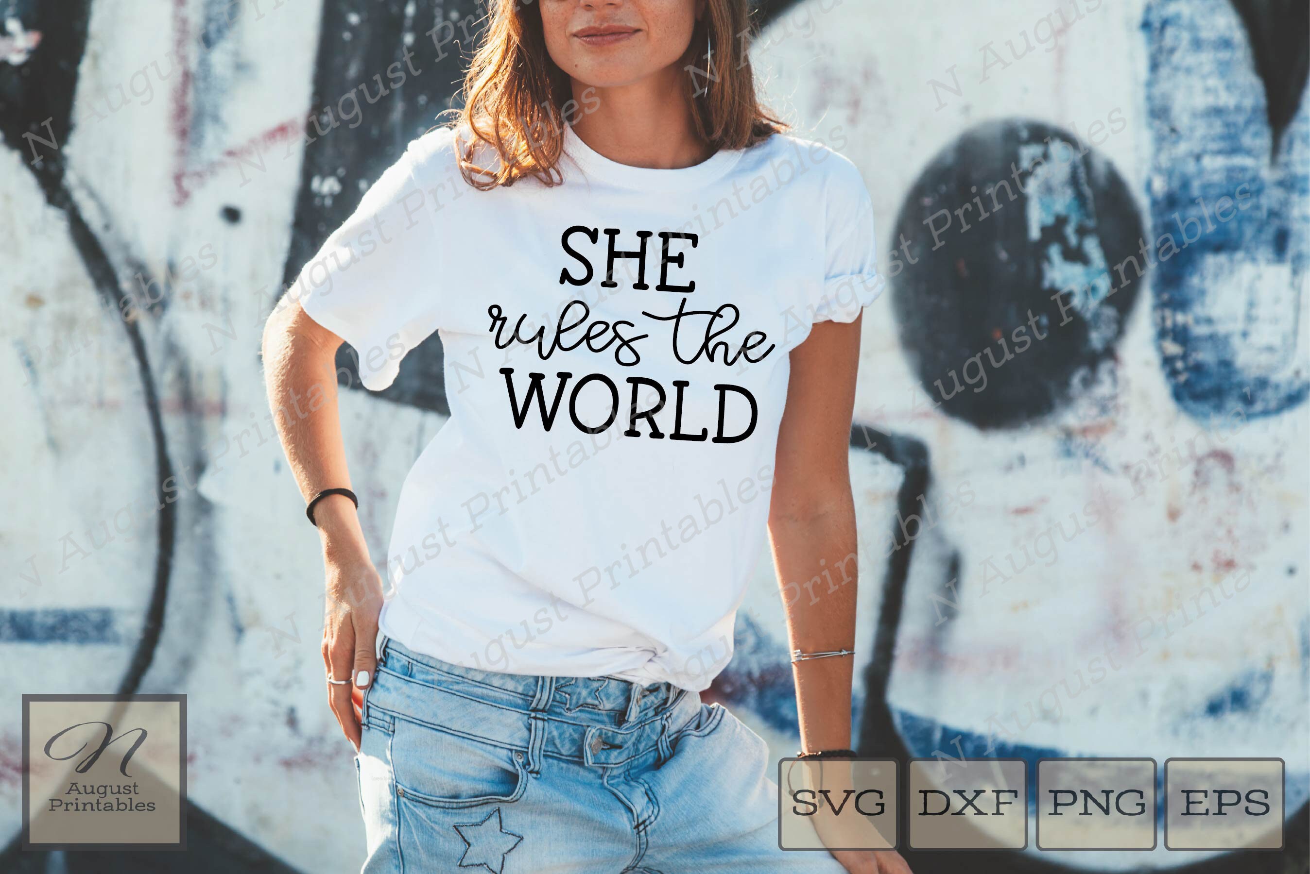 She Rules the World SVG Female Empowerment SVG Feminist SVG Png File ...