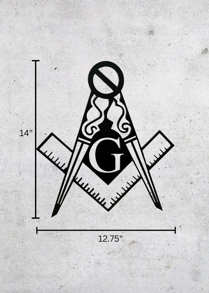 Masonic Square and Compass - Etsy