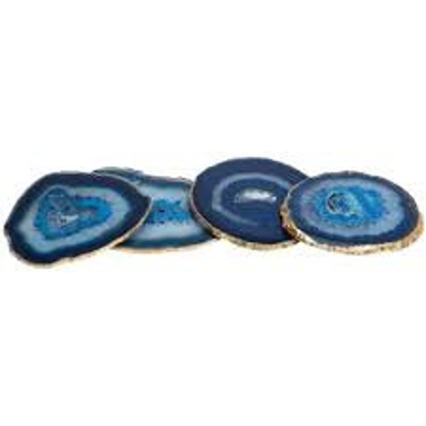 Agate Slice Coasters - Etsy