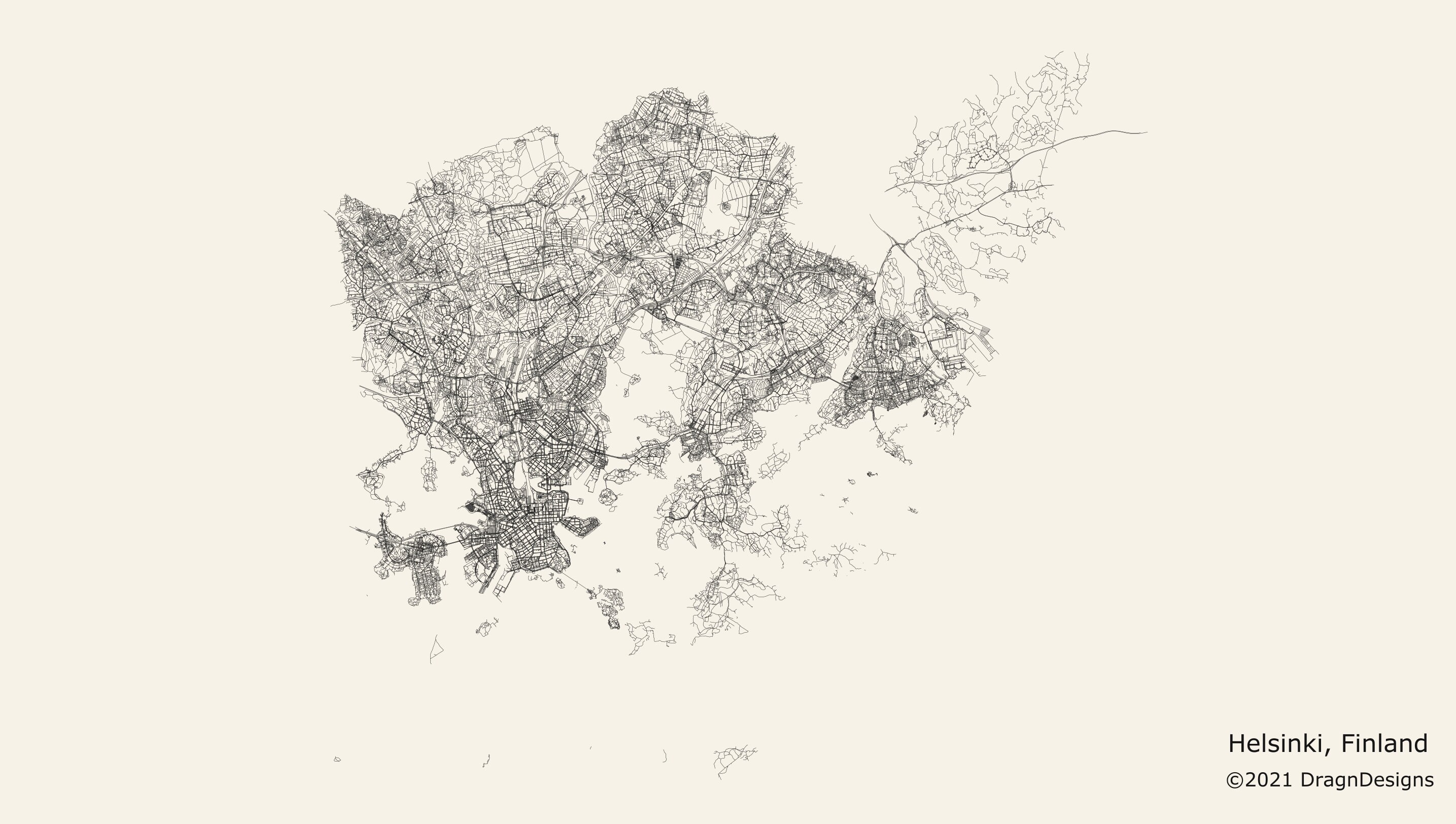 ANY 5 City Street Map SVG Bundled Files - Etsy