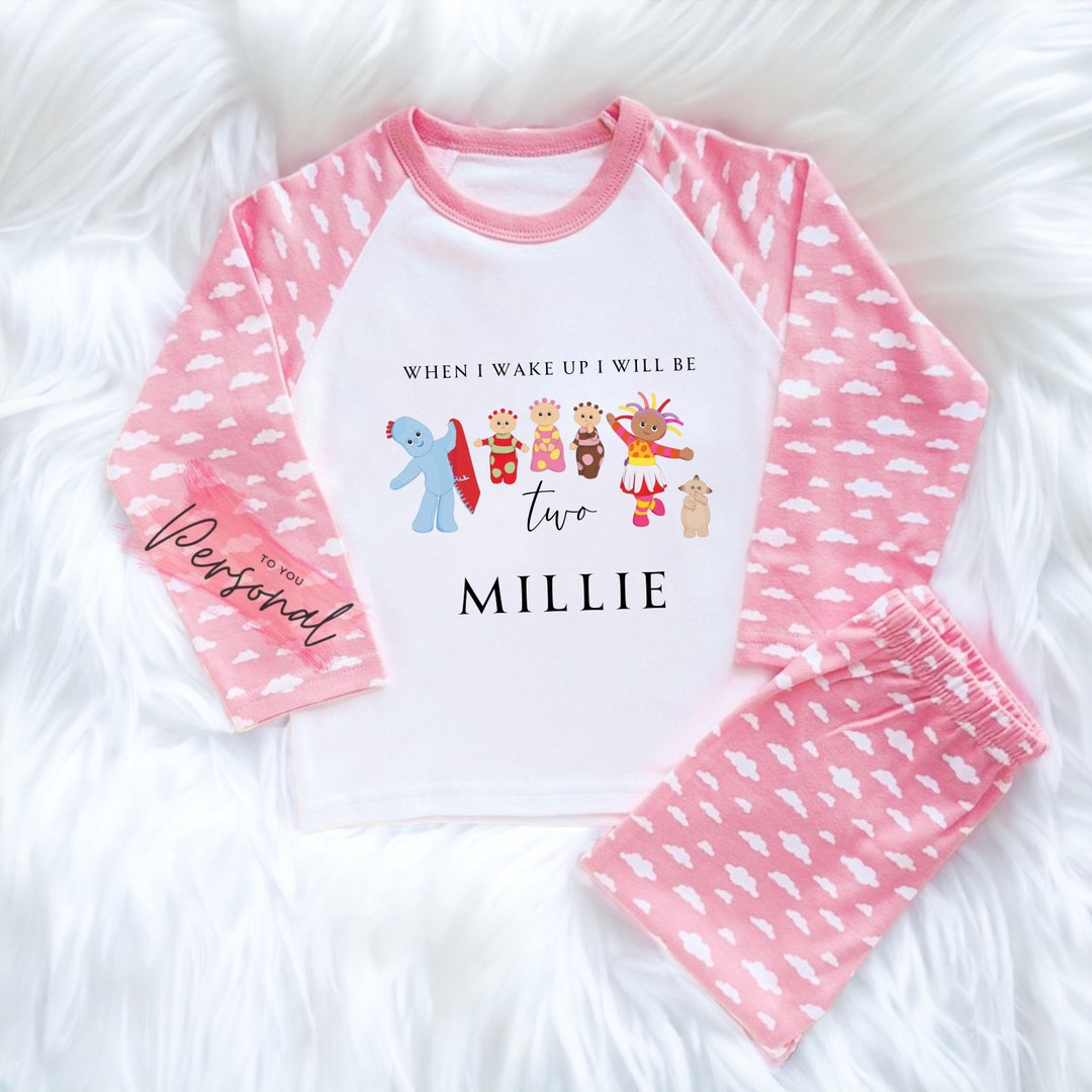 Personalised in the Night Garden Birthday Pyjamas, Girls Pjs, When I ...