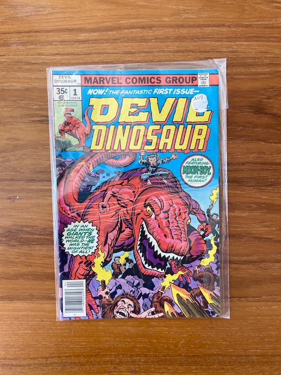 Awesome and Rare Marvel Comics Devil Dinosaur 1 1978 | Etsy