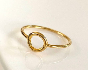 Gold Karma Ring | Etsy