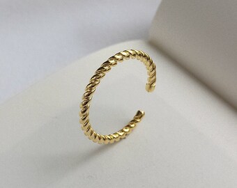 Simple Gold Ring - Etsy