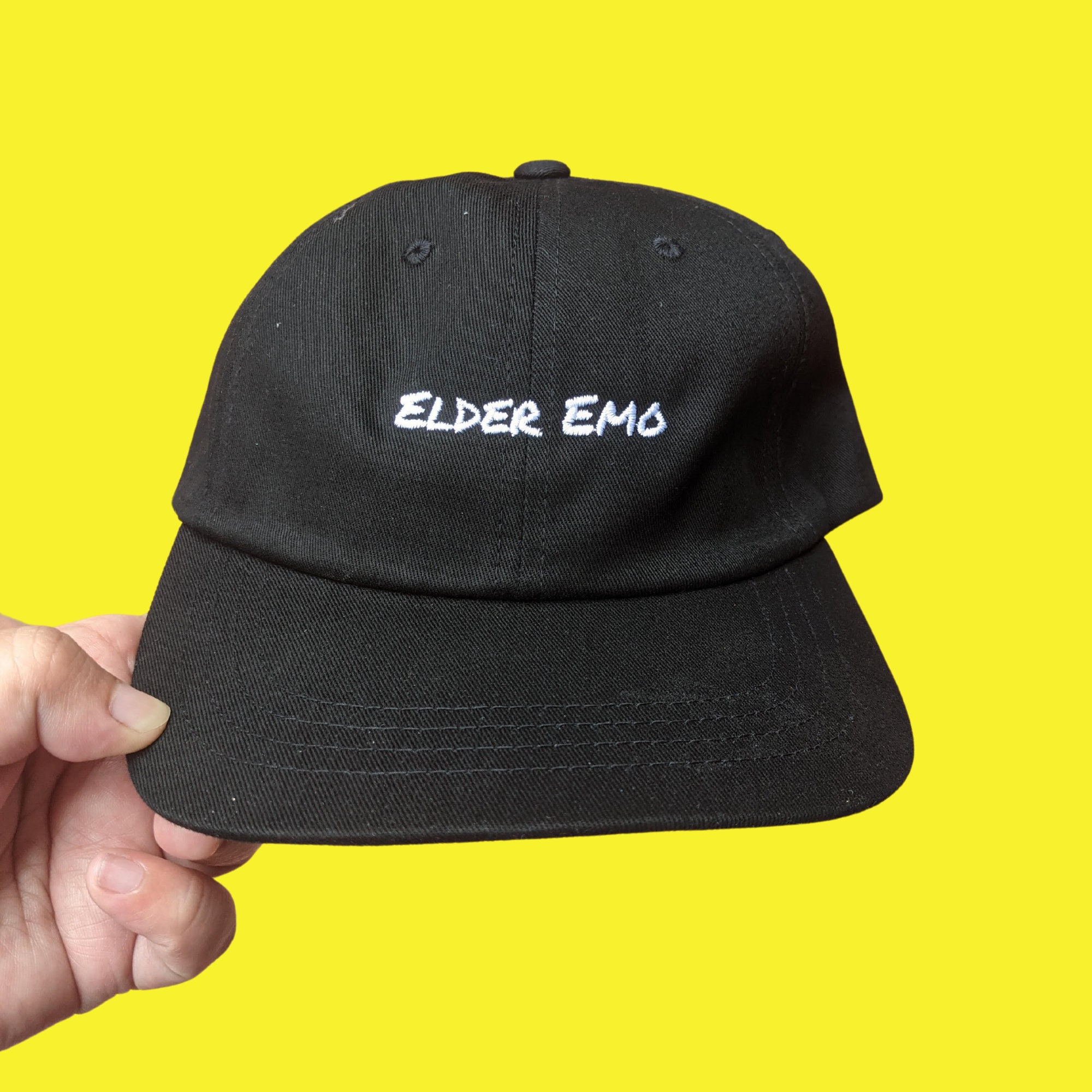 Elder Emo Hat Embroidered Baseball Dad Cap Hat Emo Hat Retired Emo Emo ...