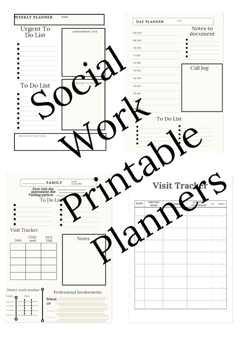 Social Work / Student Social Worker - Professional - Daily / Weekly ...