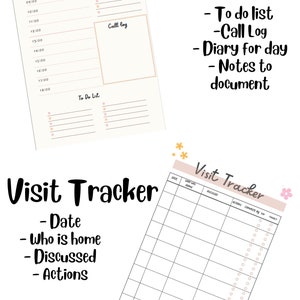 Social Work / Student Social Worker - Daily / Weekly Planner / Diary ...