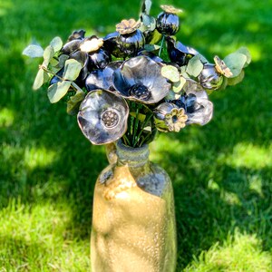 Ceramic Moon Poppy - Handmade Ceramic Flower for Dark and Minimalistic ...