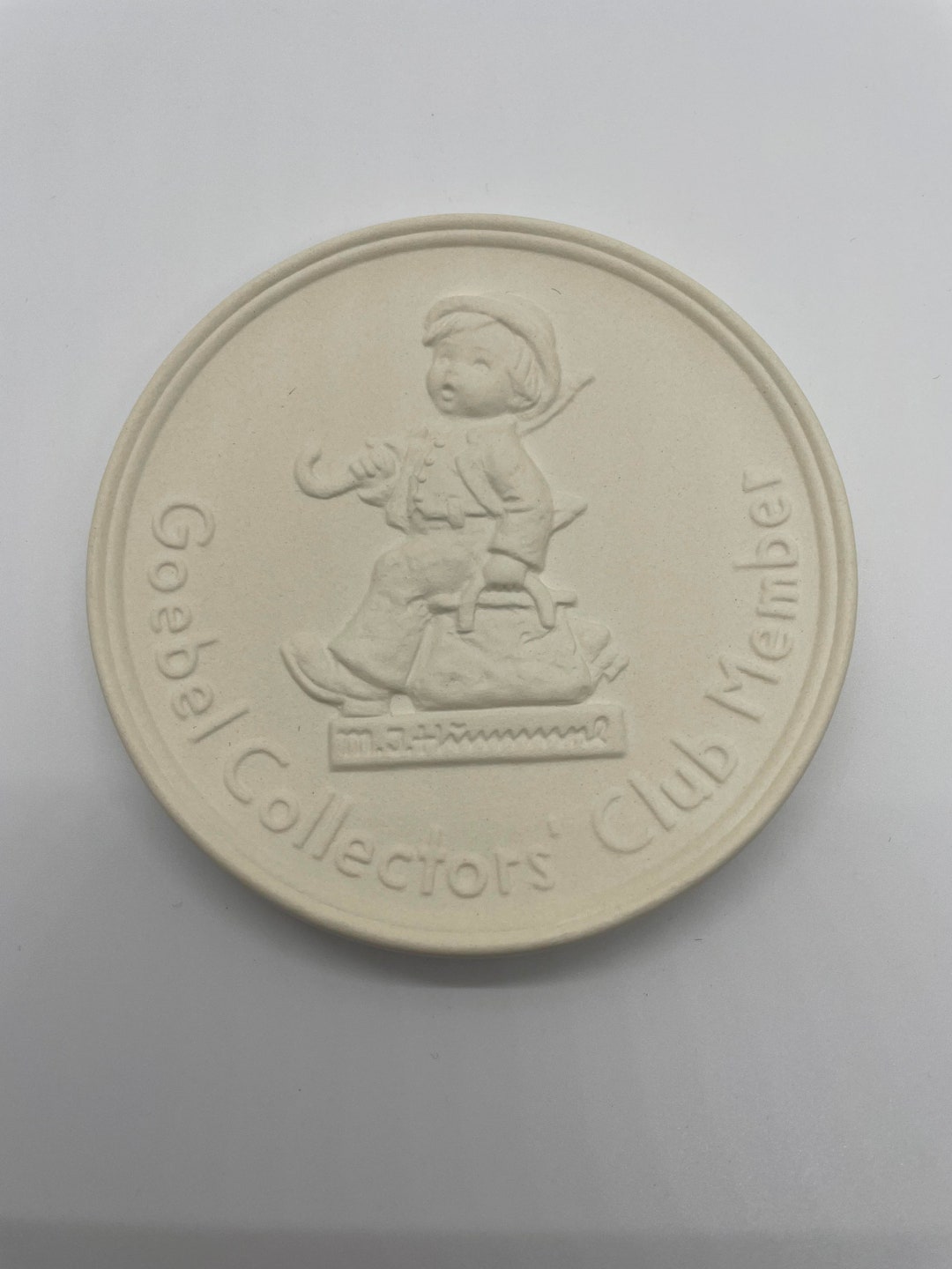 Vintage Hummel - Goebel Collectors Club Member Plate - Etsy