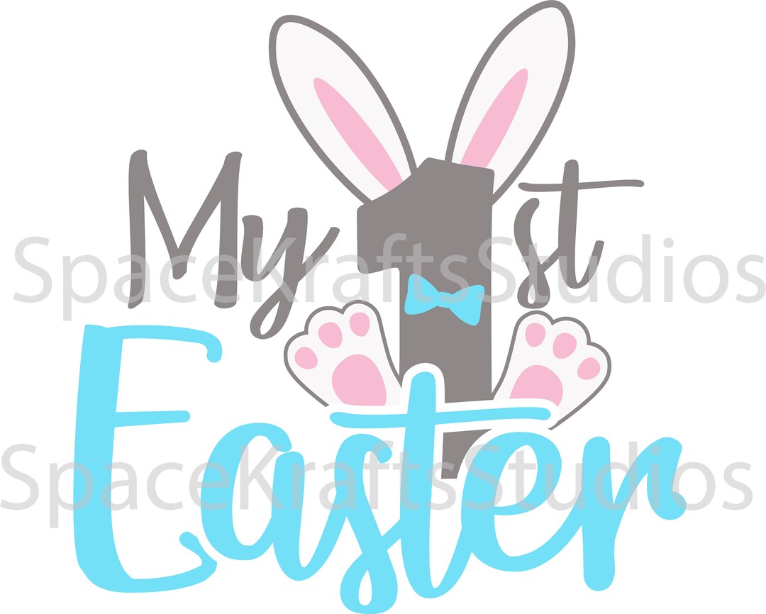 My First Easter, Boy, SVG, Cricut SVG - Etsy