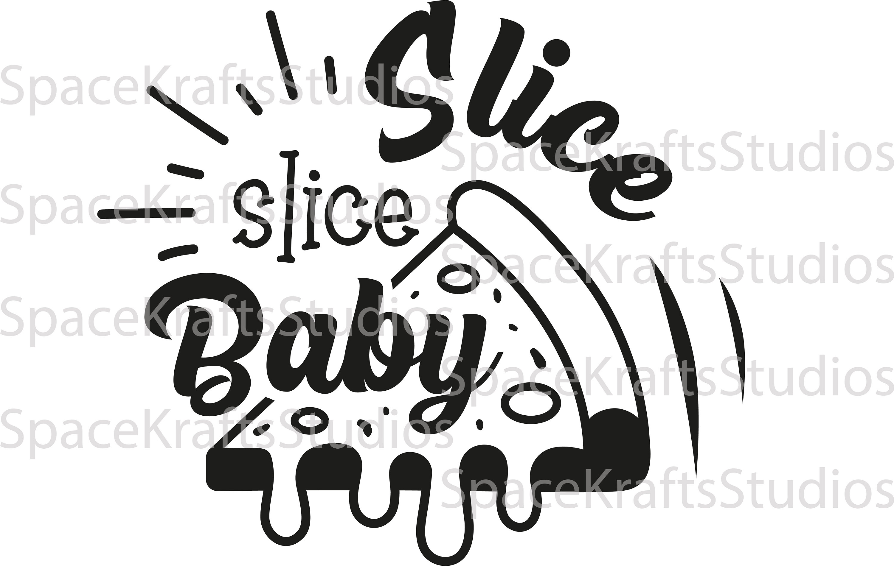 Slice Slice Baby SVG Png Eps Dxf Cricut Pizza - Etsy Australia
