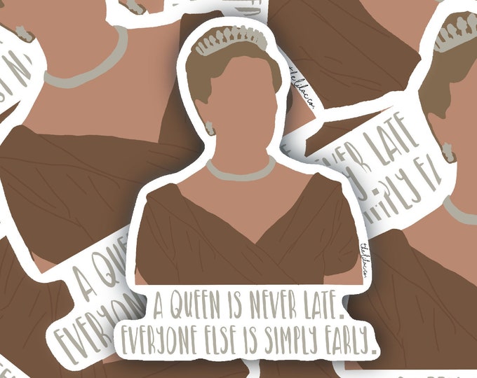 Queen Clarice // Princess Diaries Vinyl Sticker - Etsy