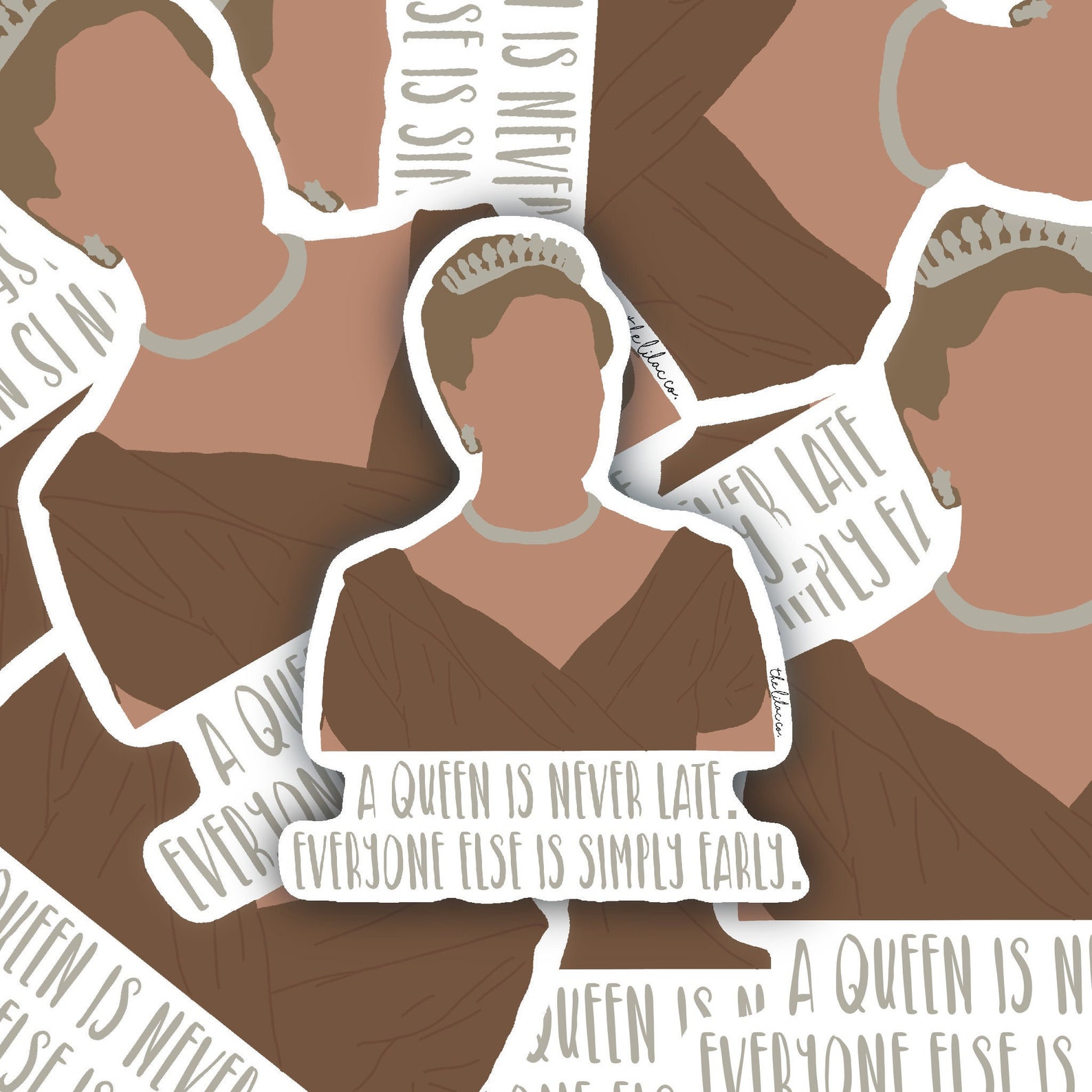 Queen Clarice // Princess Diaries Vinyl Sticker - Etsy