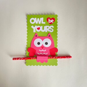 Owl Be Yours Valentines Classroom Handout - Etsy