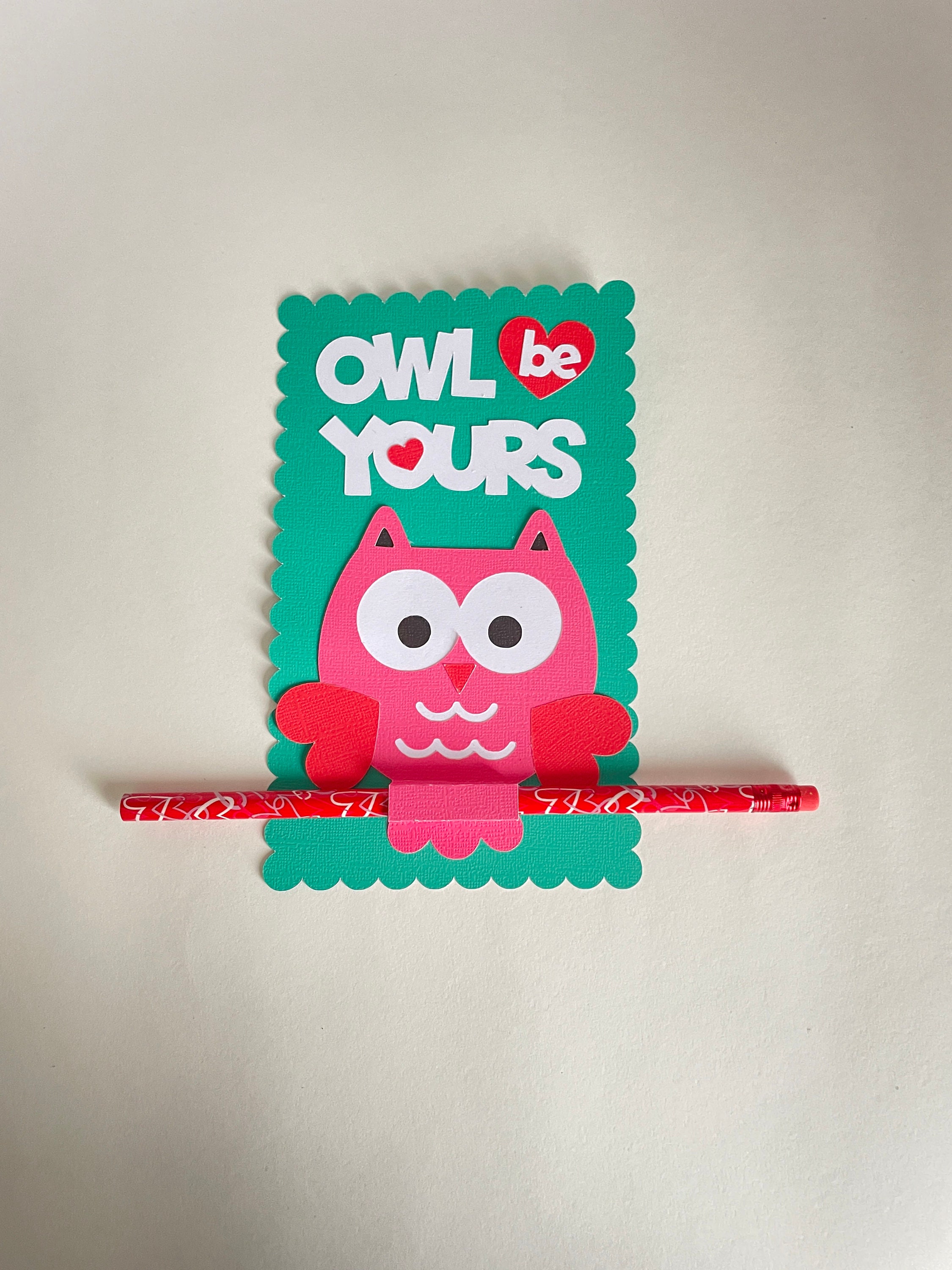 Owl Be Yours Valentines Classroom Handout - Etsy