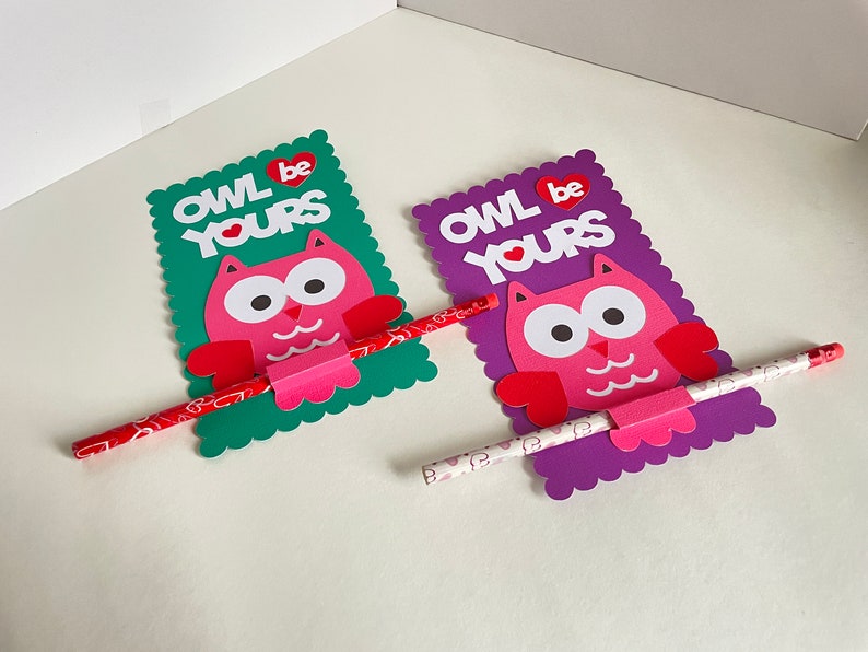 Owl Be Yours Valentines Classroom Handout - Etsy