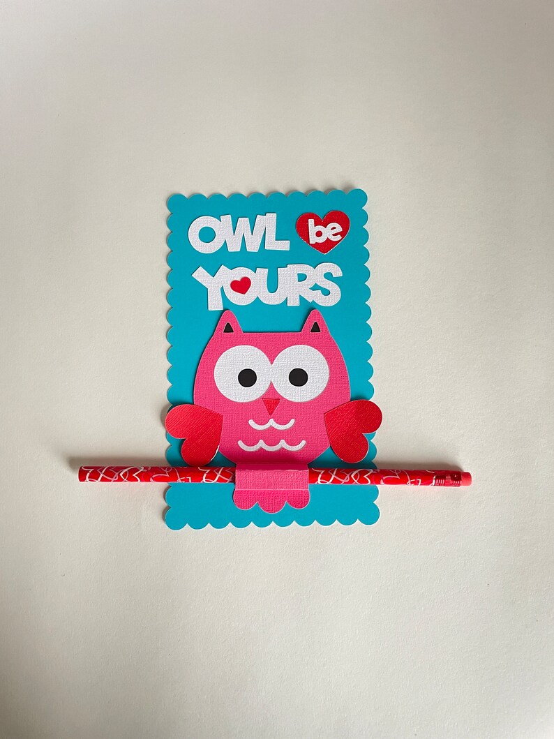 Owl Be Yours Valentines Classroom Handout - Etsy