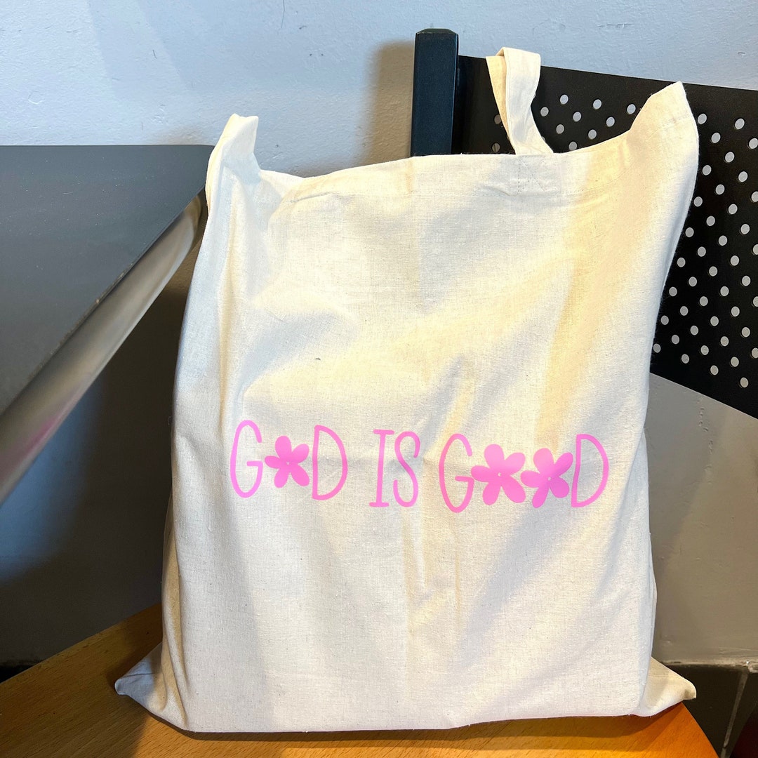 God is Good Tote Bag Bible Bag Church Tote Bag - Etsy