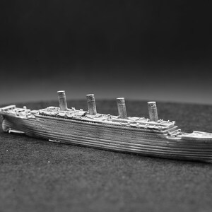 3oz Limited Edition Titanic Hand Poured Silver .999 Fine Silver Statue ...