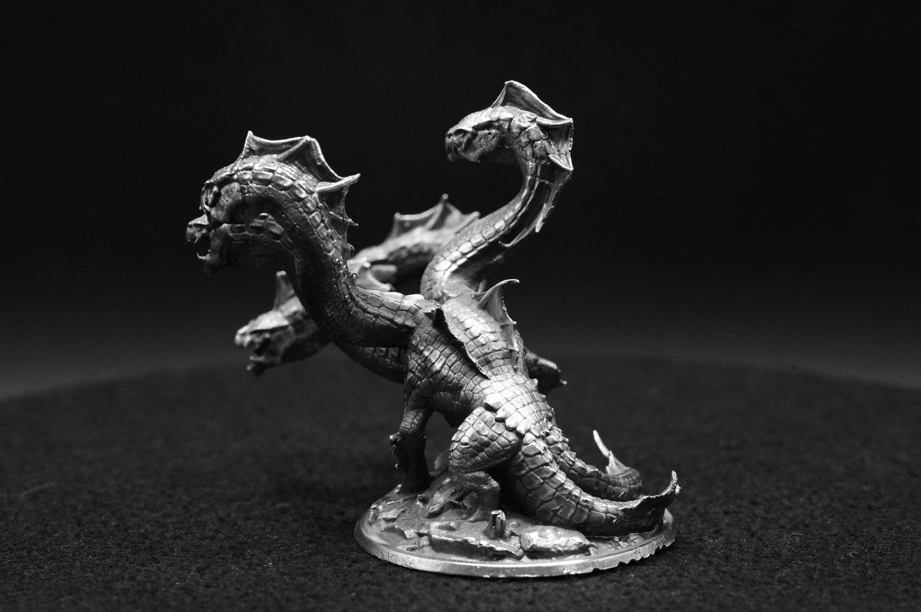3oz Limited Hydra Dragon Hand Poured Silver .999 Fine Silver Statue - Etsy