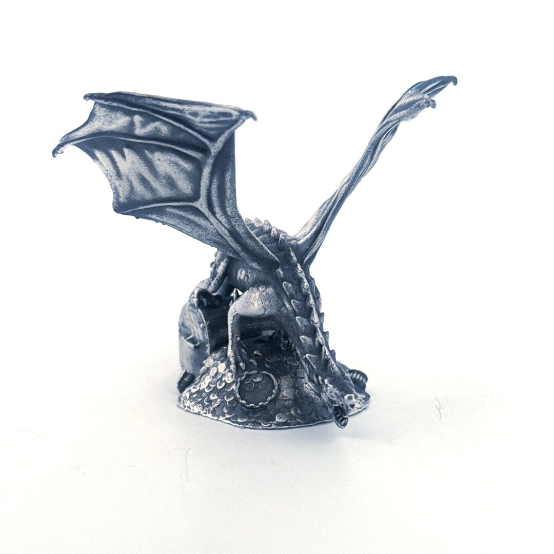 Treasure Dragon | Gold Spartan 999 Silver Statue | Hand-poured ...