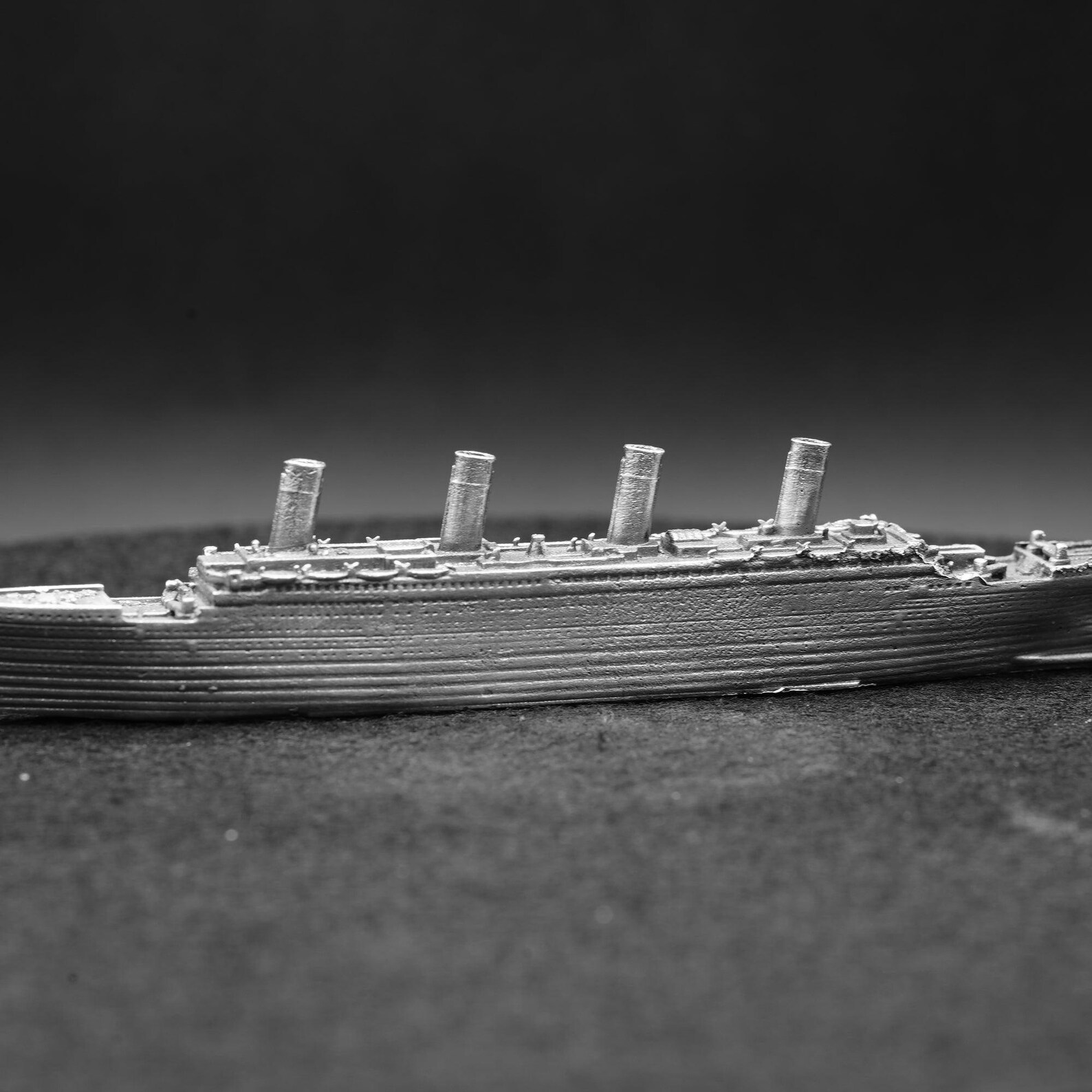 3oz Limited Edition Titanic Hand Poured Silver .999 Fine Silver Statue ...